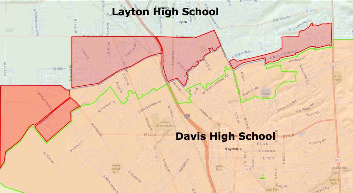 Davis School District alters new high school boundary proposal | News ...